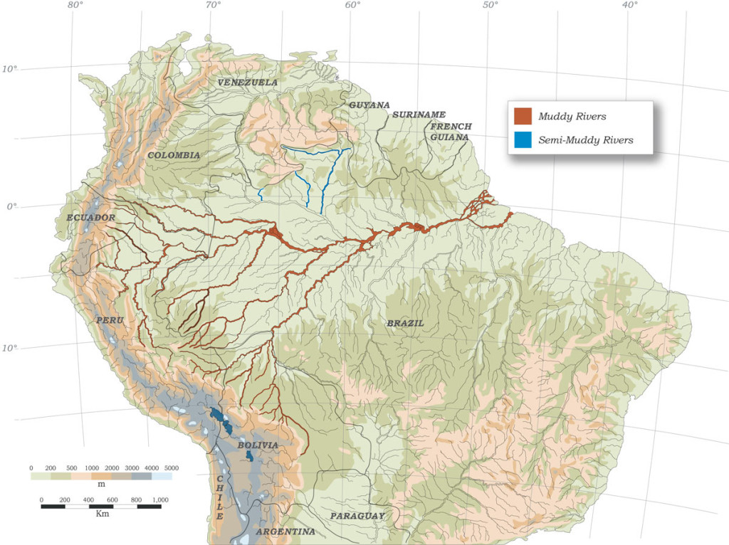 Whitewater Rivers Map | Aguas Amazonicas